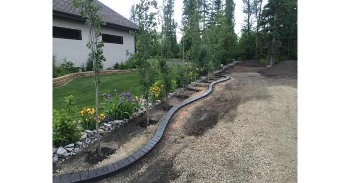 Curb edging Edmonton